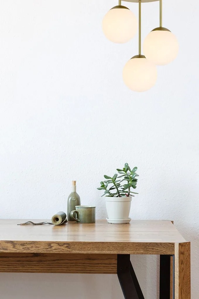 Toolight Rea, LAMP APP1817-3CPR GOLD, OSW-00667