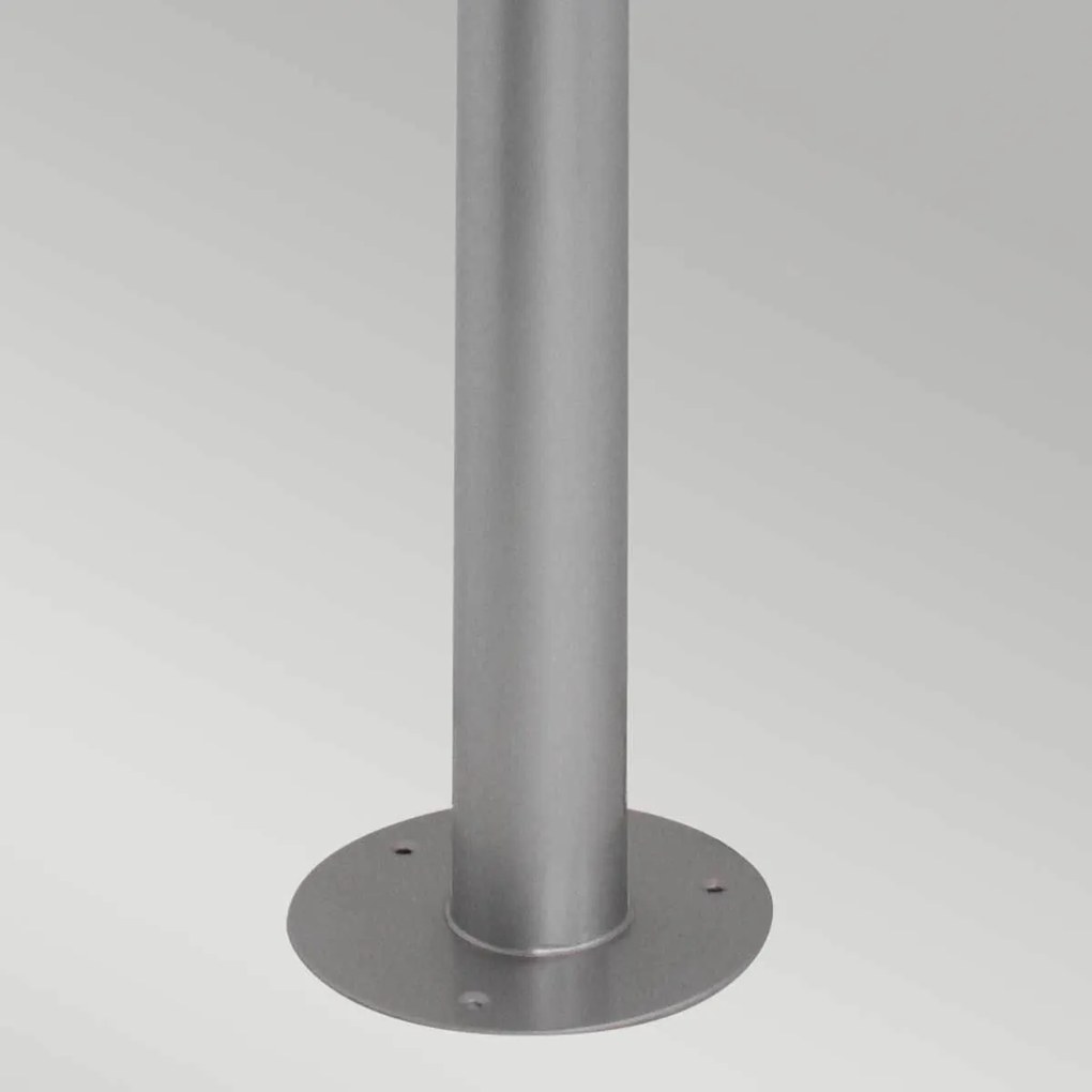 Venkovní stojací lampa Elstead HELSINGOR/stříbrná/100 cm