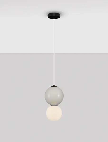 Designový lustr Noesis 18 Šedá