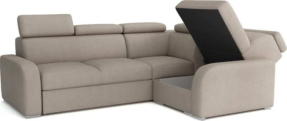 Sedací souprava OSLO L | 250x200 | rozkládací + úložný prostor | VÝBĚR TKANIN