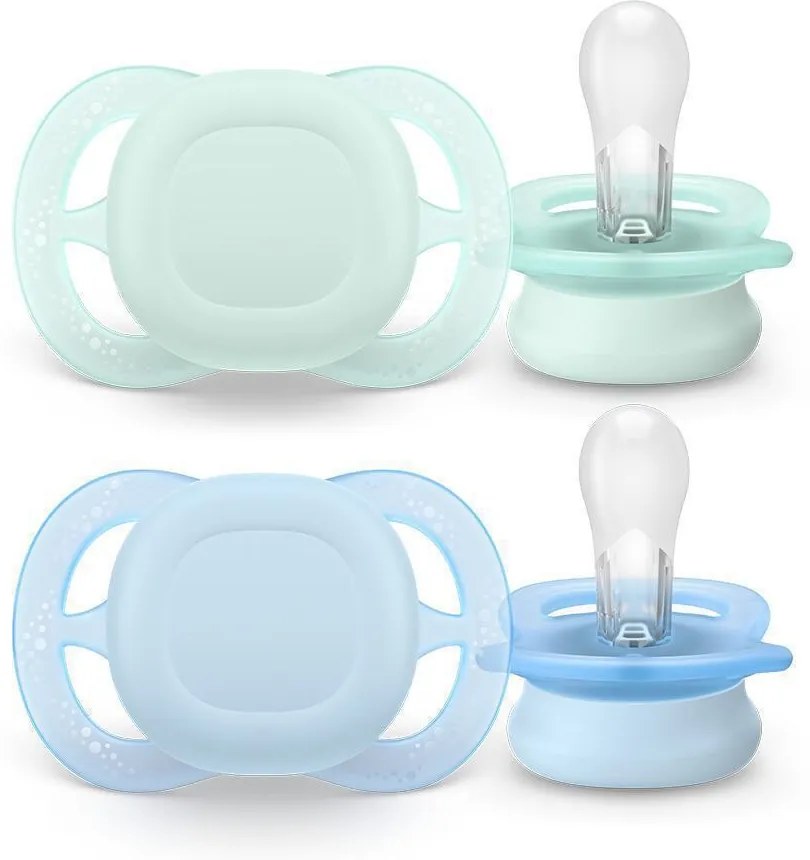 PHILIPS AVENT Šidítko Ultrastart neutral 0-2m 2 ks Philips Avent Dívka
