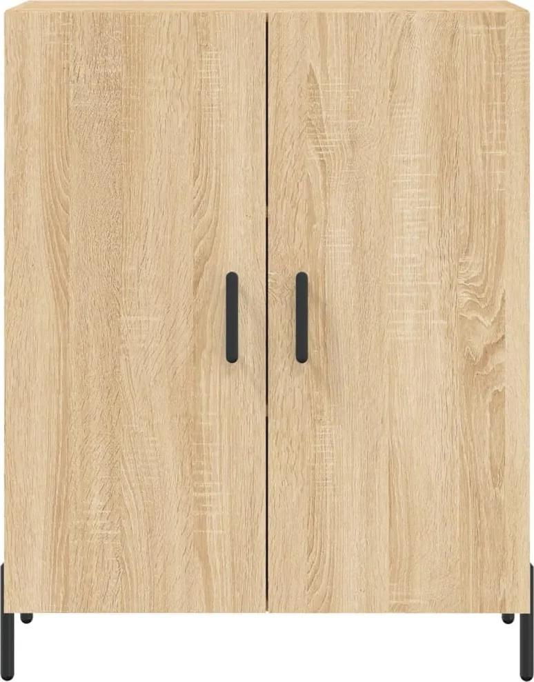 vidaXL Skříň highboard 69,5 x 34 x 180 cm kompozitní dřevo [3189264] Barva: Bílá