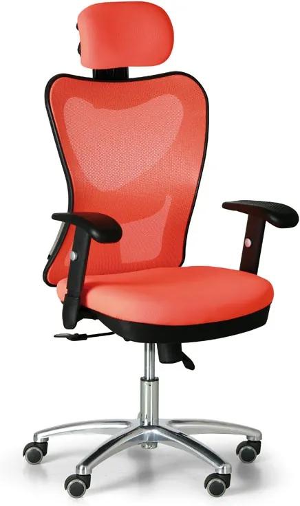 B2B Partner Kancelářská židle HERZ, oranžová