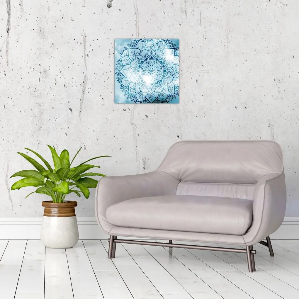 Obraz - Nebeská mandala (30x30 cm)