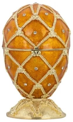 SANKT PETERSBURG TREASURE EGG ORANGE