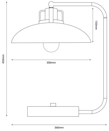 Brilagi - LED Stolní lampa FLAMENGO 1xE27/60W/230V zelená