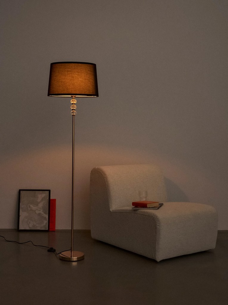 Sinsay - Stojací lampa s krystaly - zlatá