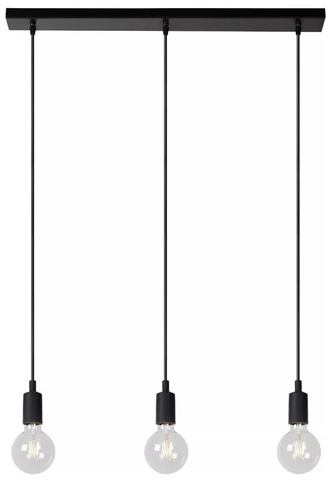 Lucide 08408/03/30 - Napájecí kabel FIX MULTIPLE 3xE27/60W/230V