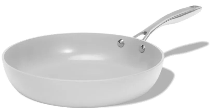 Elmich Nepřilnavá keramická pánev Vital Ø 30 cm - krémově bílá