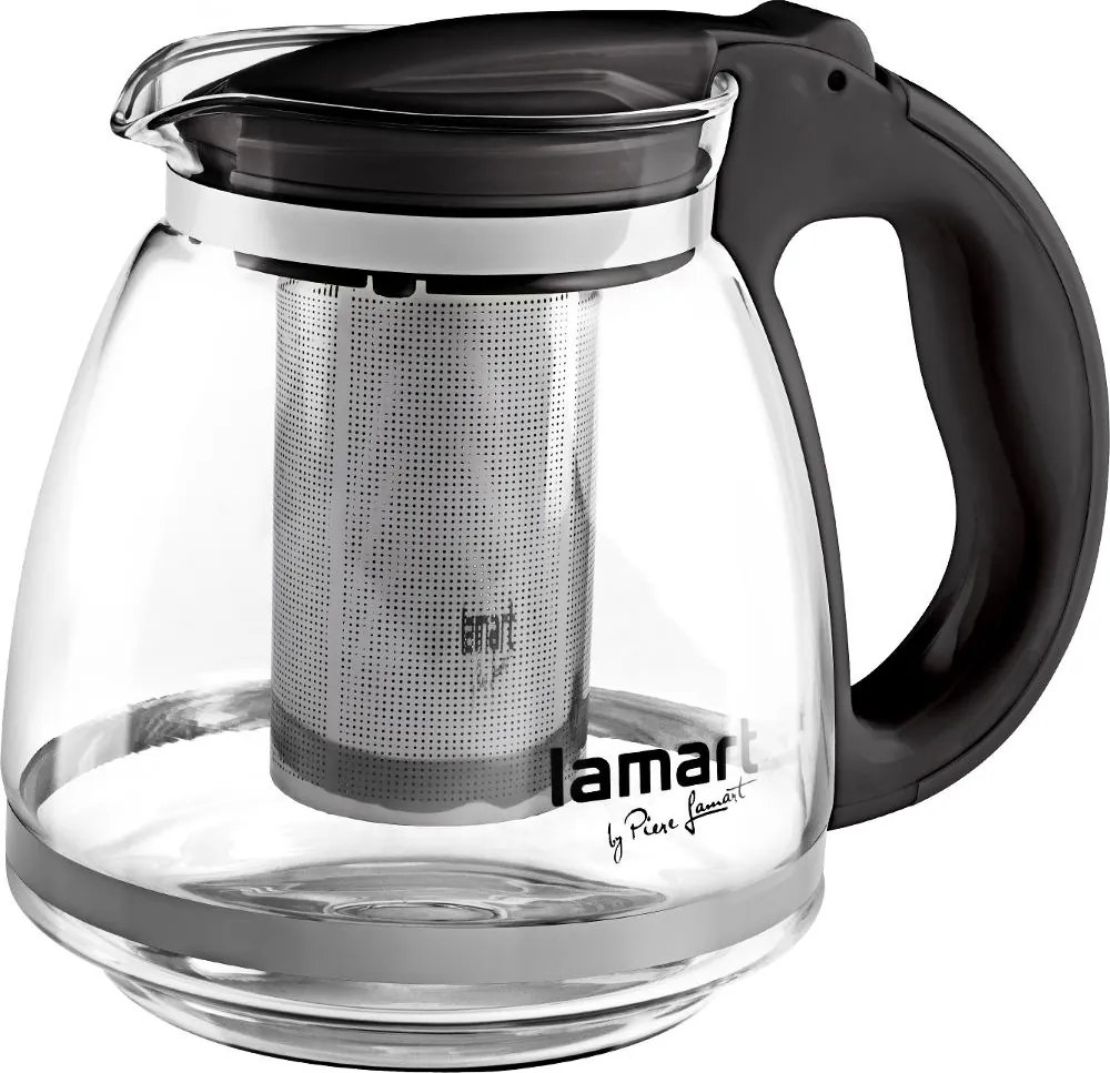 Lamart LT7027 VERRE - konvice 1,5l, černá