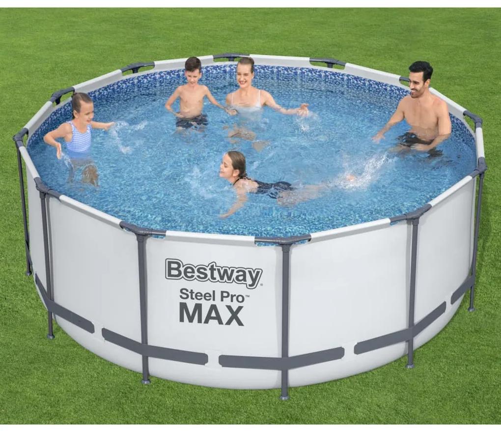 Bestway Bazénový set Steel Pro MAX kruhový 366 x 122 cm
