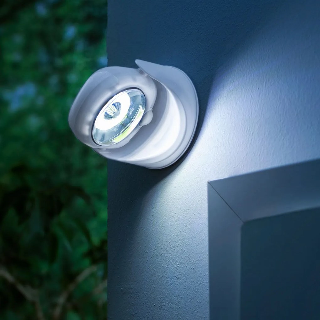 LED bodové světlo s detektorem pohybu