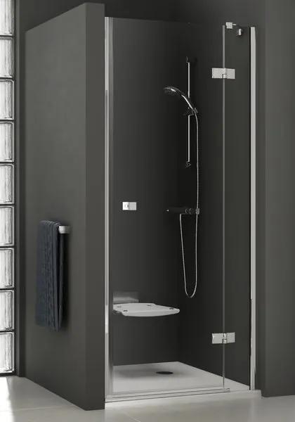 Sprchové dveře dvoudílné (SMSD2-120 A-PRAVÉ TRANSPARENT) Ravak