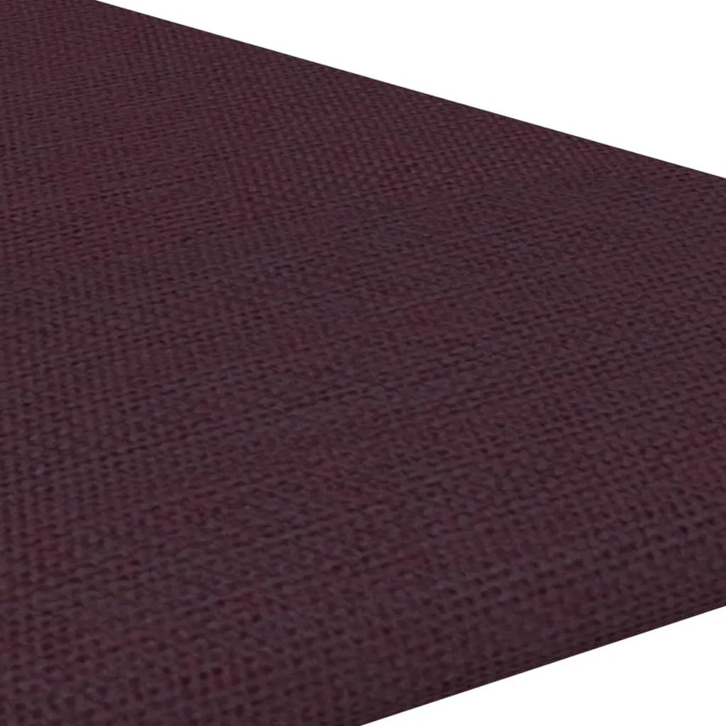 Nástěnné panely 12 ks fialové 30x30 cm textil 0,54 m² - Default Title