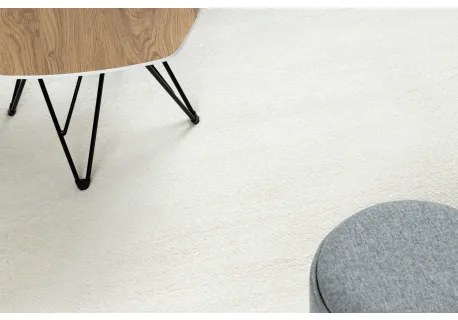 koberec SOFTY, Jednotný, Jednobarevný, krémová velikost 180x270 cm | krásné koberce cz