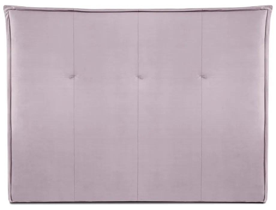 Světle růžové čelo postele 160x120 cm Monica – Milo Casa