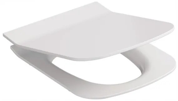 Cersanit Metropolitan, toaletní sedátko z duroplastu s pomalým zavíráním, bílá, OK581-009-BOX