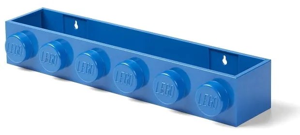 Dětská modrá nástěnná polička LEGO® Sleek