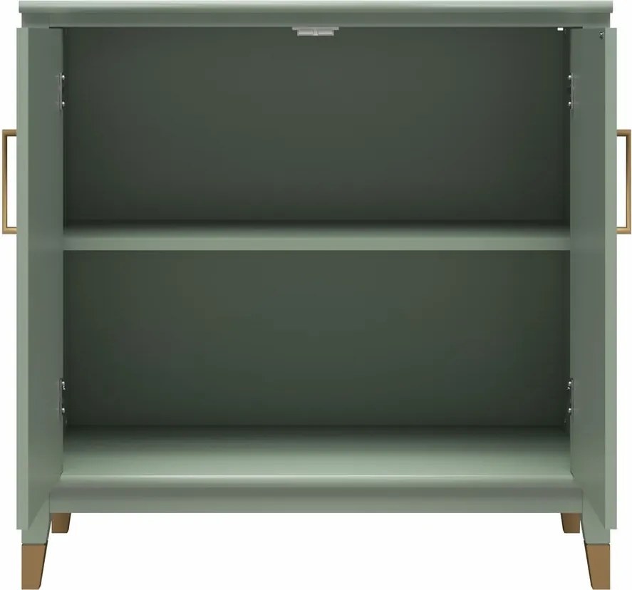 Zelená skříňka 86x85x41 cm Westerleigh – Støraa
