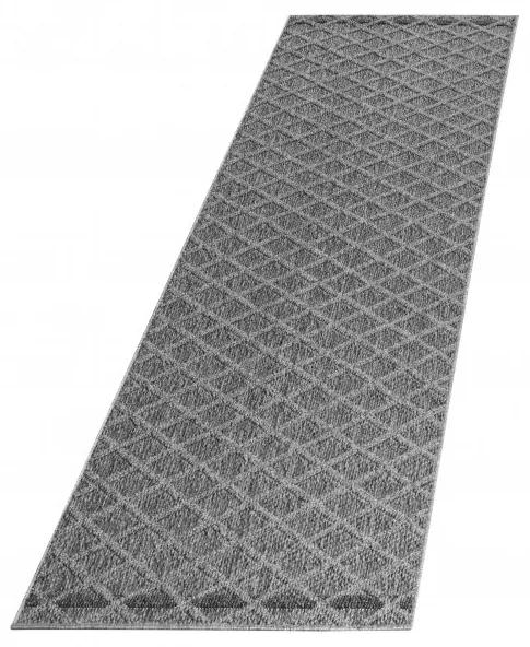 Ayyildiz Kusový koberec PATARA 4953, Šedá Rozměr koberce: 80 x 250 cm