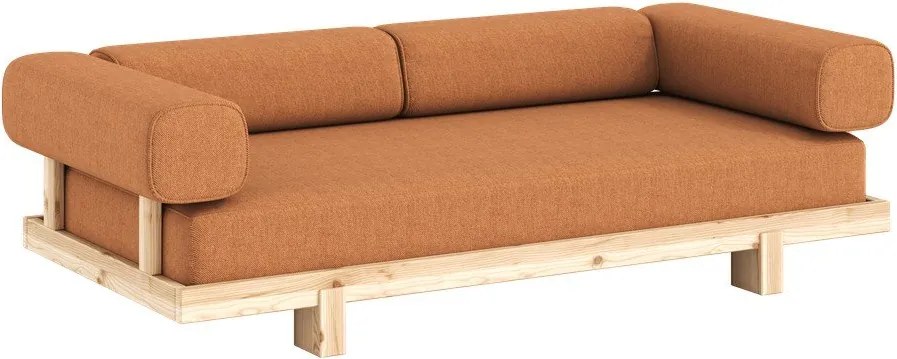 Oranžová pohovka 214 cm Stay – Karup