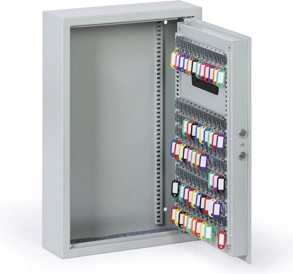 Skříňka na klíče s elektronickým zámkem, 665 x 430 x 130 mm