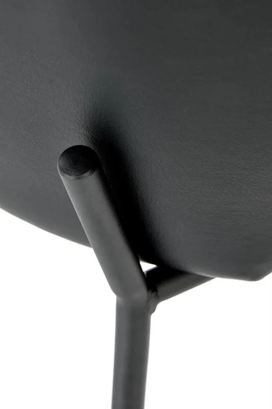 HALMAR K471 židle šedá/černá