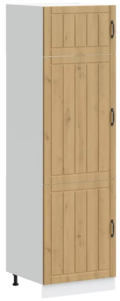 Kuchyňská skříňka "Lucca" dub artisan kompozitní dřevo Hnědá 853876