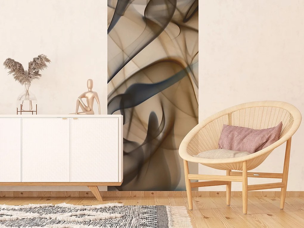 Vliesová fototapeta na zed' Kouřové Linie | 90 x 270 cm | DFTNVL3705
