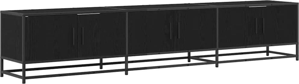 TV jednotky 210 x 35 x 41 cm Černý dub Kompozitní dřevo 3402502