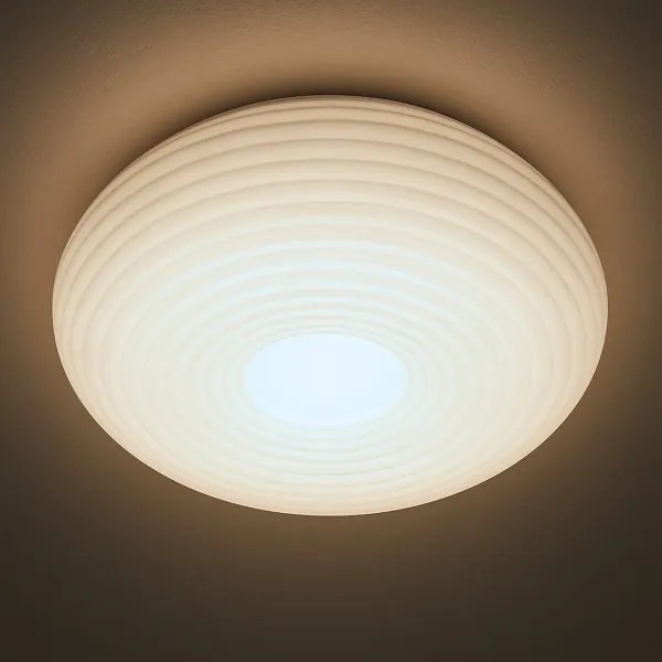 Stropní svítidlo PULSO 3xE27/15W/230V pr. 42 cm bílá