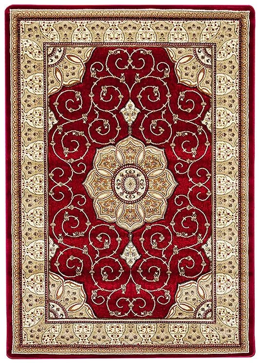 Berfin Dywany, Kusový koberec Adora 5792 B (Red), 280x370, červená, chodba / předsíň