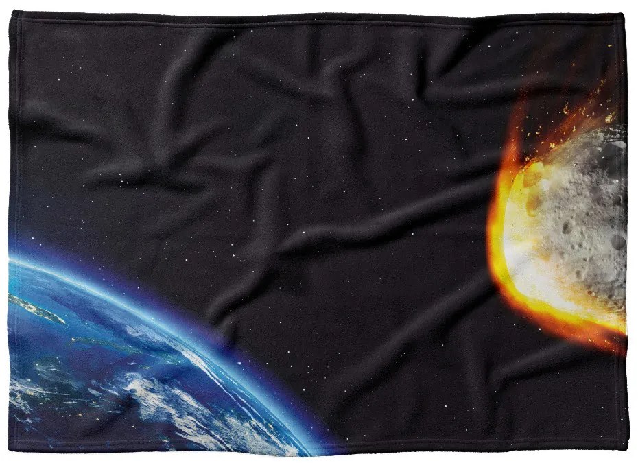 IMPAR Fleecová deka Vesmír 6 150x120 cm (Rozměr : 150 x 120 cm, Podšití beránkem: NE)