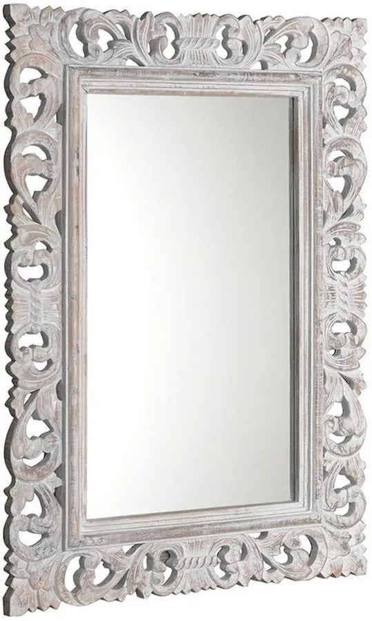 Sapho Sapho SCULE zrcadlo v rámu, 80x120cm, bílá