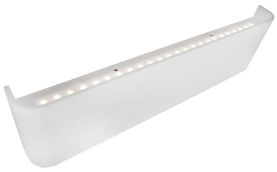 Bílé nástěnné svítidlo s LED světlem SULION Nina
