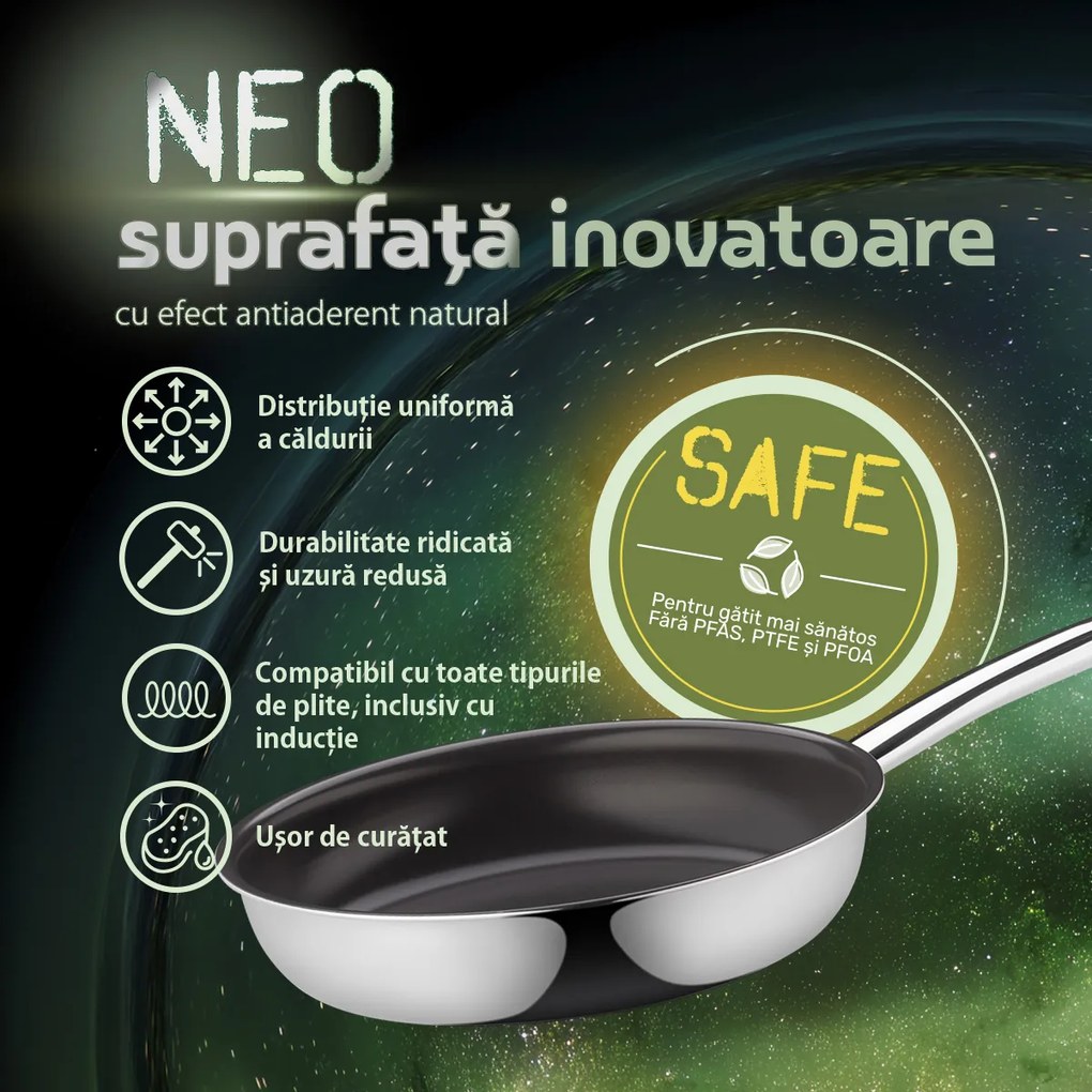 Pánev Ø 20 cm – Orion Expert Neo Multi-Layer Lunasol - 601400