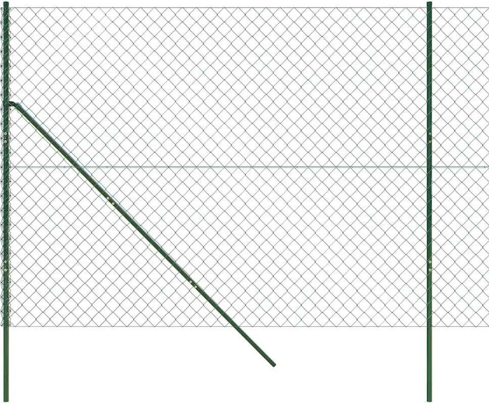 Drátěné pletivo zelené 1,4 x 10 m 153907