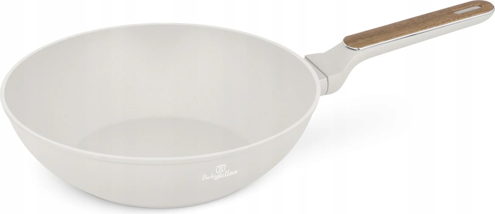 Pánev wok 28 cm s dřevěnými prvky BerlingerHaus Sahara BH-8315