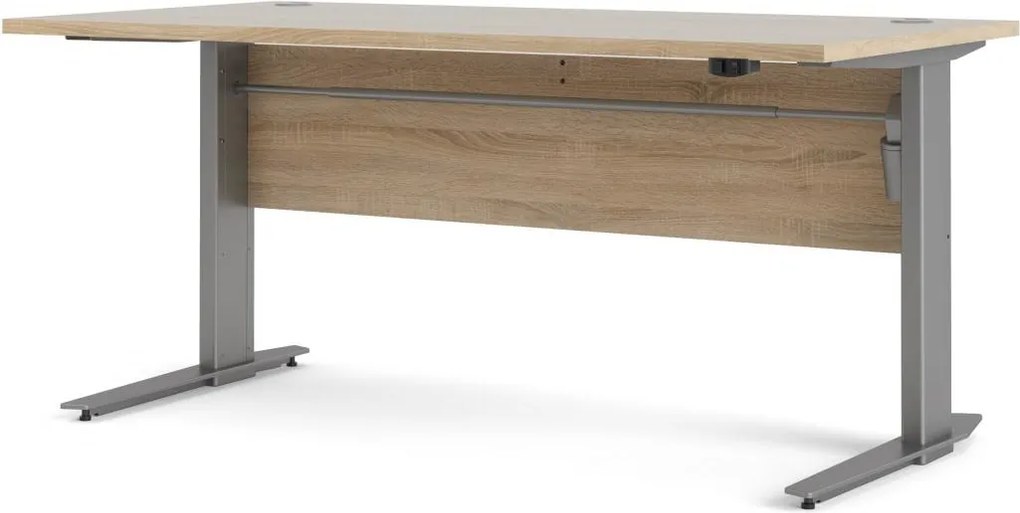 FALCO Výškově nastavitelný psací stůl Office 80400/318 dub sonoma/silver grey