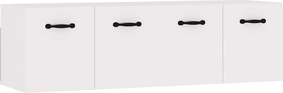 Nástěnné skříňky 2 ks bílé 80 x 35 x 36,5 cm kompozitní dřevo 3115652