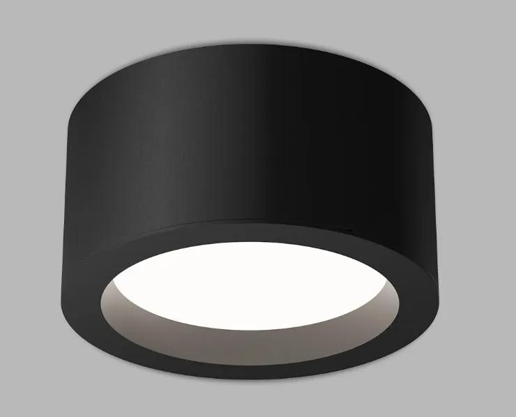 Kapa, stropní led bodové svítidlo Led2 Barva: Černá, Konfigurace: 3cct On/off, Ø - Průměr: 19cm