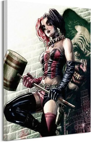 Obraz na plátně DC Comics Batman (Harley Quinn Pose) 60x80cm WDC99965