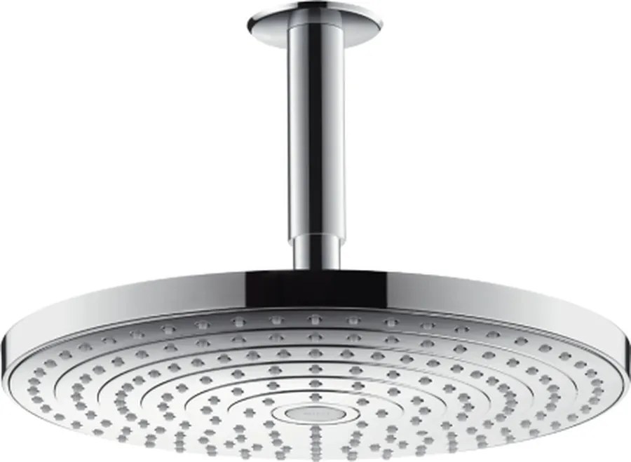 Hansgrohe Raindance Select S, hlavová sprcha 300 2jet s přívodem ze stropu, chromová, HAN-27337000