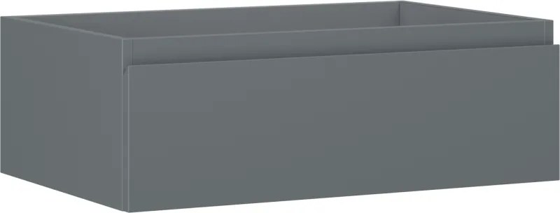 Mexen Orio, koupelnová skříňka 70 cm, 1 zásuvka, grafitová matná, 91A10-07023-1-BF66