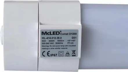 LED svítidlo McLED COMET D1200 50W 4000K neutrální bílá IP67 ML-414.012.36.0