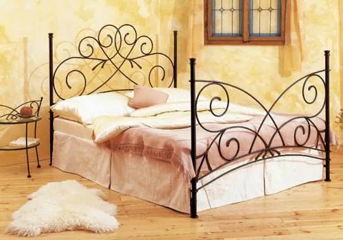 Iron Art ANDALUSIA kovaná postel pro rozměr matrace: 180 x 200 cm