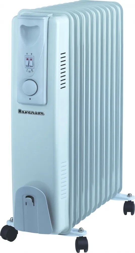 Olejový radiátor OH-11 RAVANSON 2500W, 11 článků šedý - RAVANSON