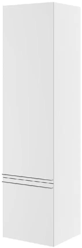 Ravak Clear - Skříňka závěsná SB 400 L, 400x350x1550 mm, levá, bílá X000000761