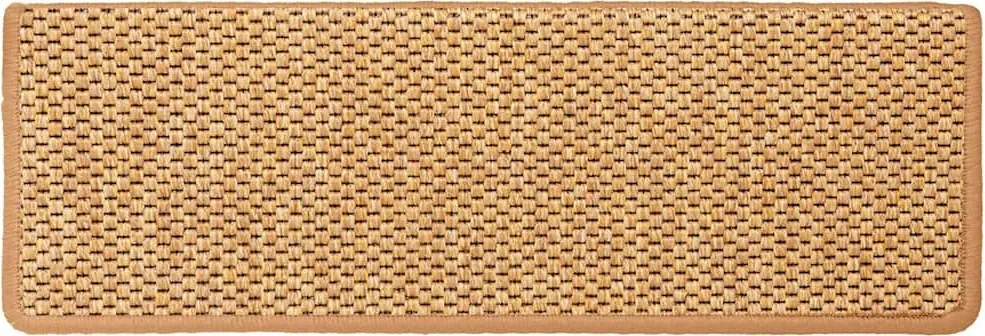 Samolepicí rohože na schody Sisal-Look 30 ks 65x21x4cm sisal 3365889