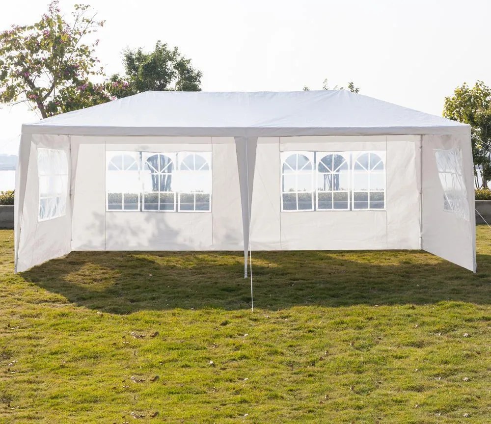 Párty stan bílý, 3x6m